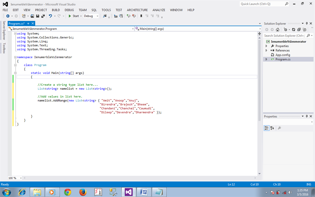 Dot Net Techpoint: IEnumerator Vs IEnumerable
