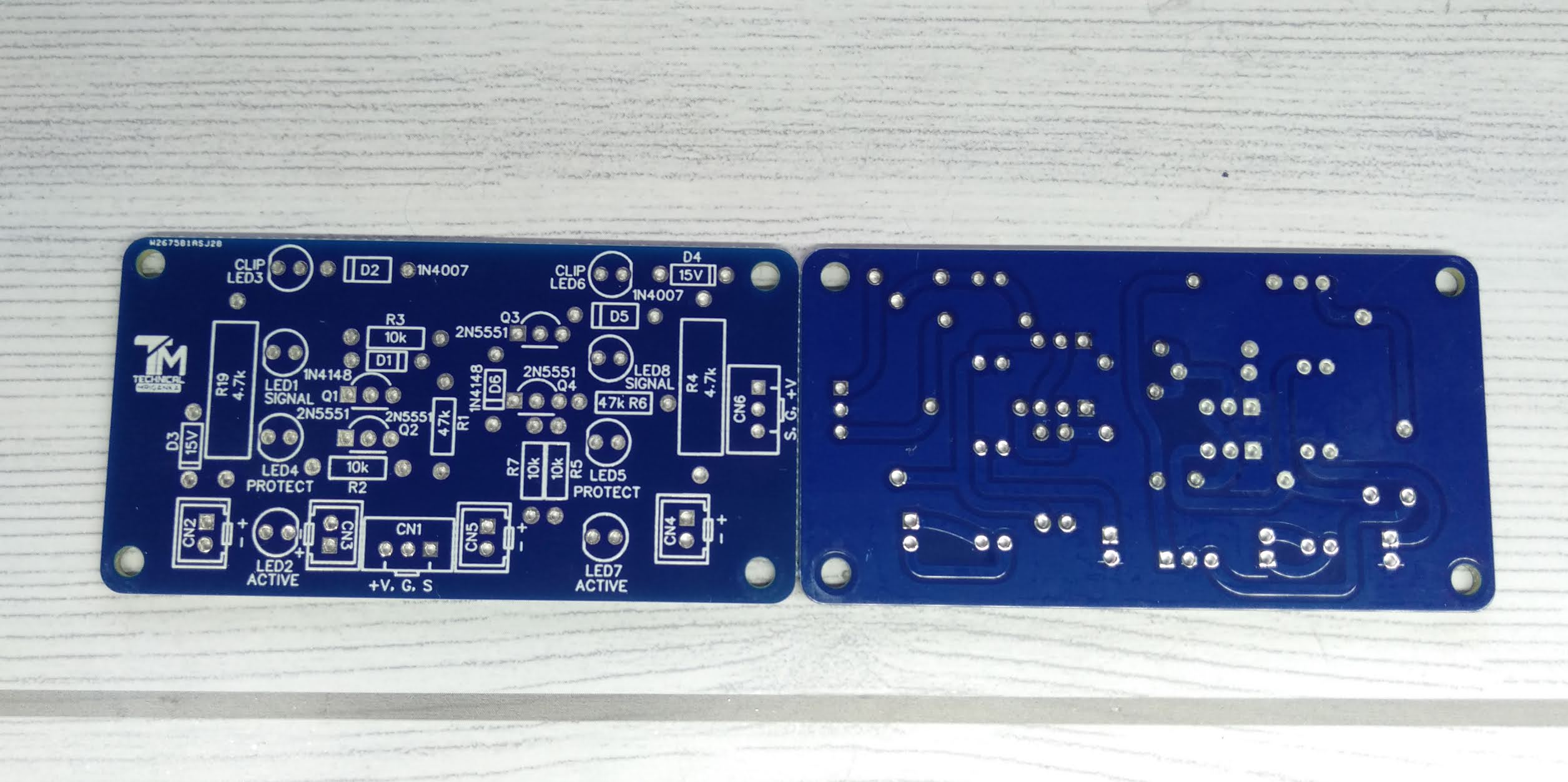 Active, Protect, Clip and Signal indicator.