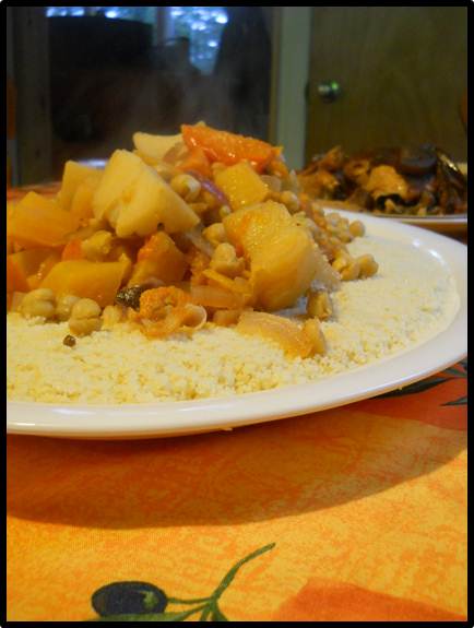 Savoir-faire à conserver: Couscous de légumes, à la couscoussière