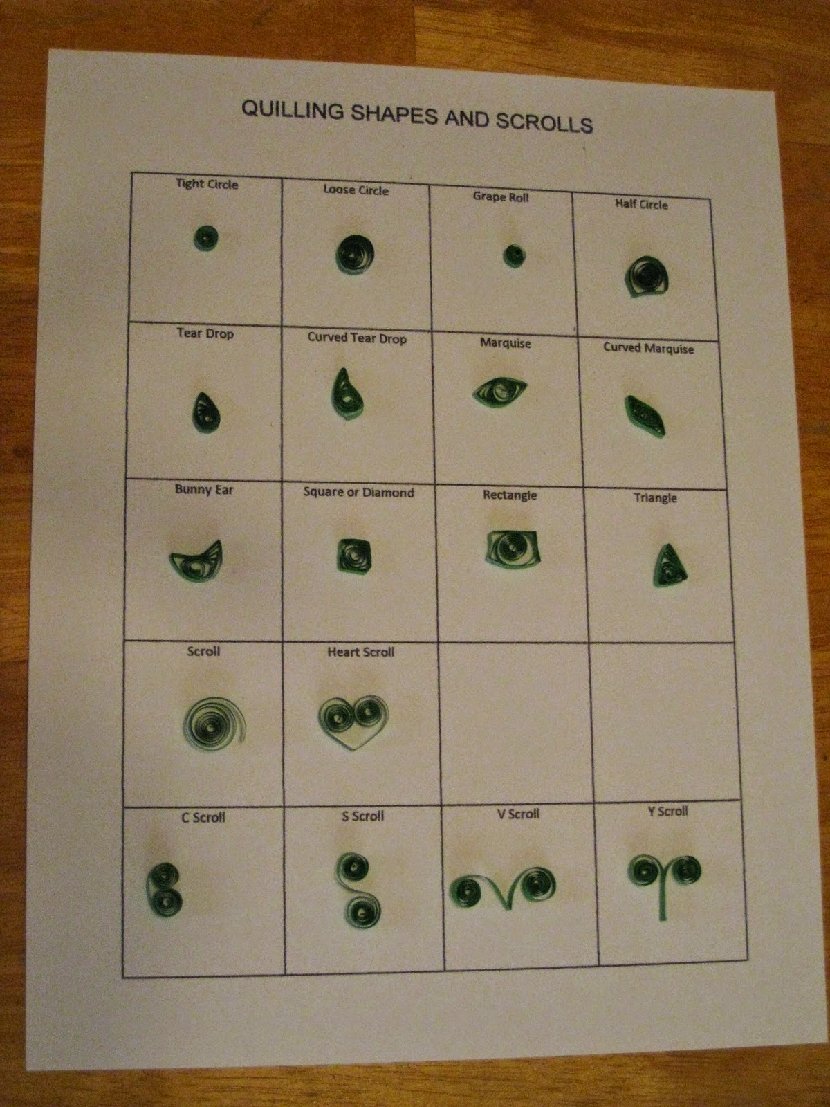 Crafts 4 Camp: How to Quill Paper: 25 Free Quilling Patterns