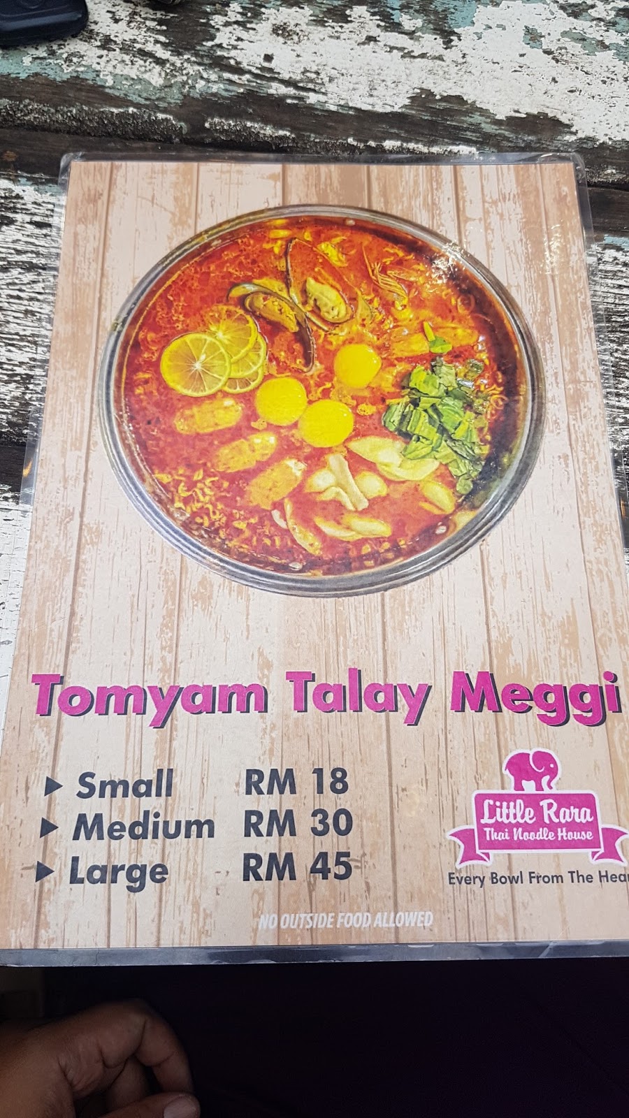 WANDERLUST DJ: Little Rara Thai Noodle House, Jalan Kia Peng, Kuala Lumpur