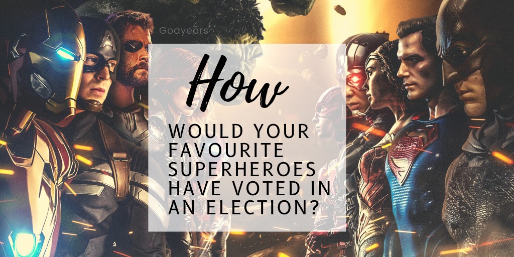 How Would Your Favourite Superheroes Have Voted in an Election?