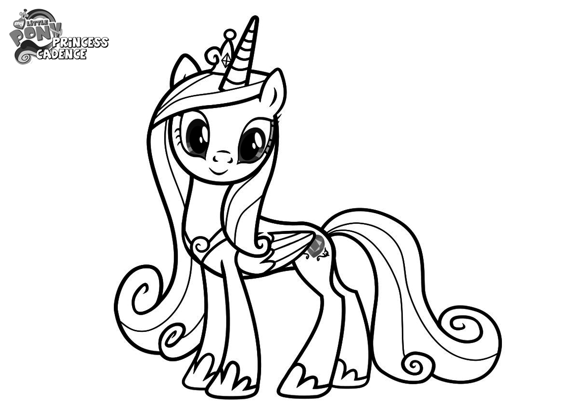 Princess Cadence Coloring Pages ~ Coloring Pages