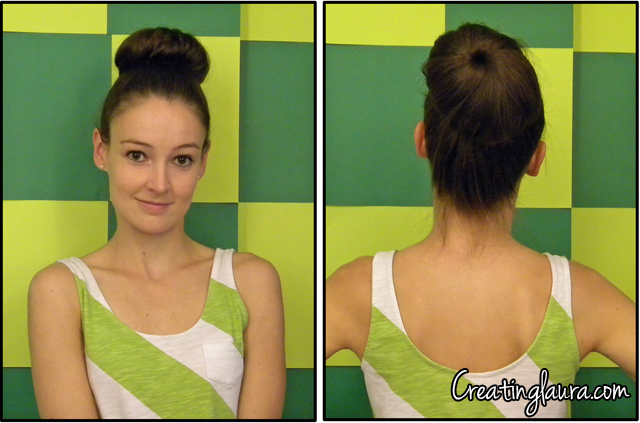 Creating Laura: Sock Buns!