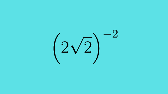Nilai dari (2√2) -2 adalah... - Solusi Matematika