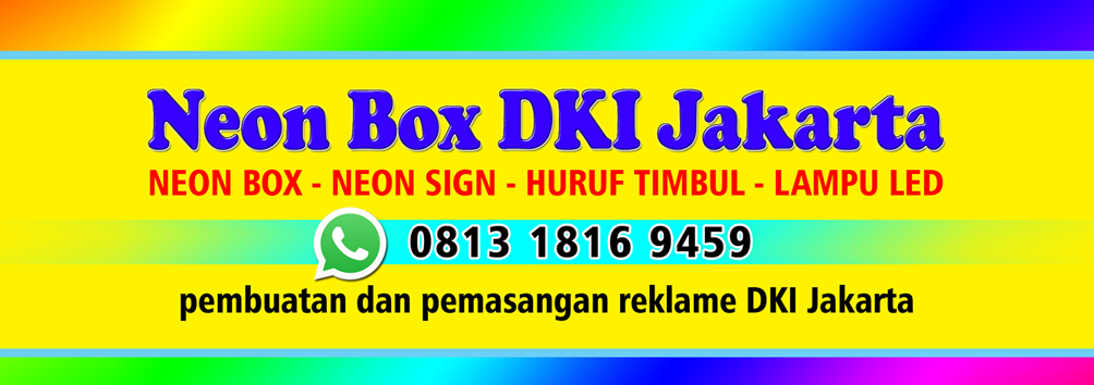 Neon Box Murah Berkualitas: Pemilihan warna bagus dan sesuai untuk neon box