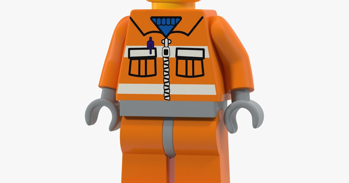 3d model of Lego Man Builder by 3d_molier International: 3d_molier 3d ...