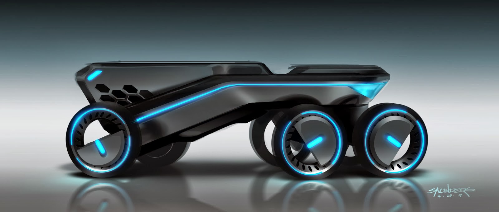 The Art of Tron: Uprising (Part 2 of 4): Vehicles and Equipment