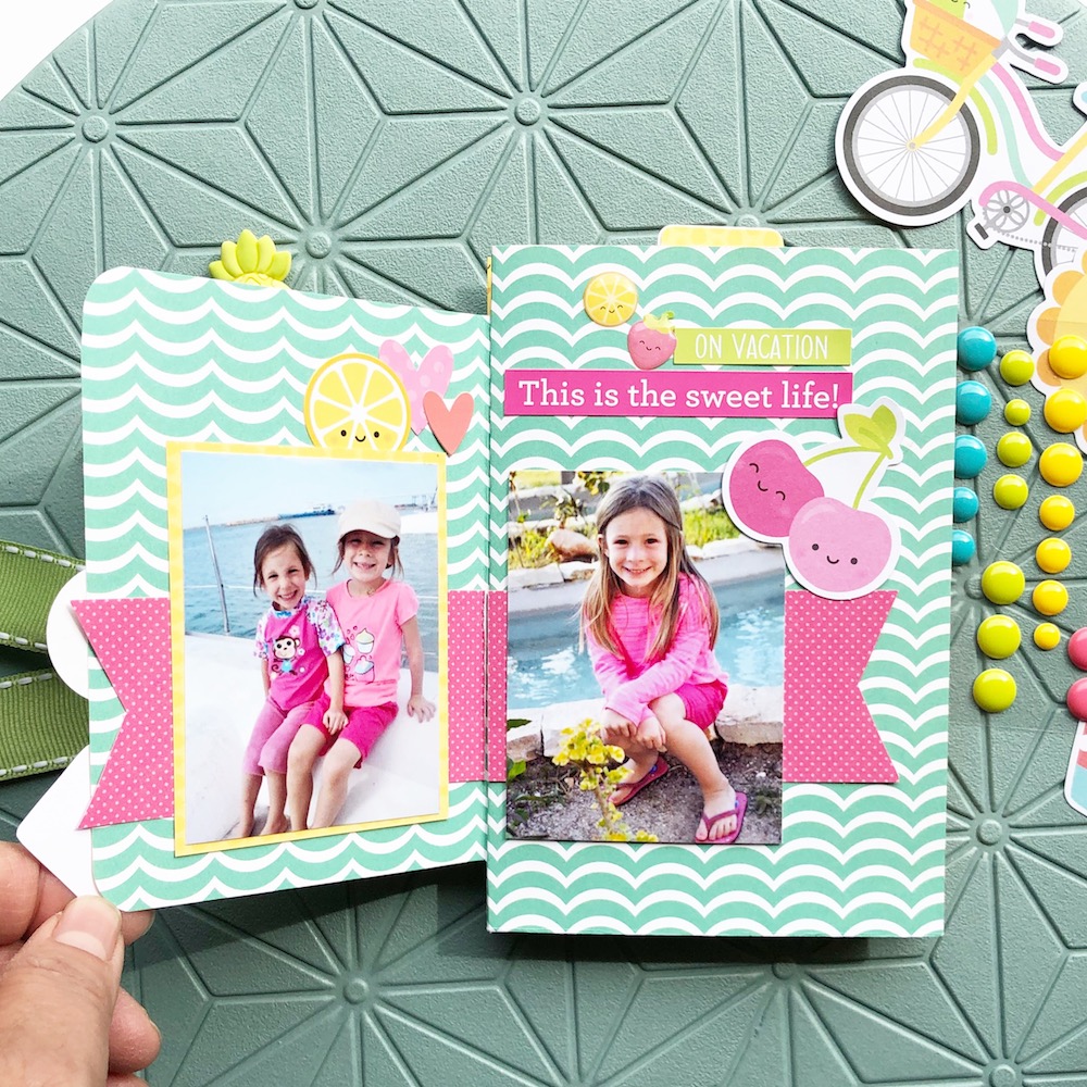 Doodlebug Design Inc Blog: SUMMER ACCORDION MINI ALBUM | with Virginia