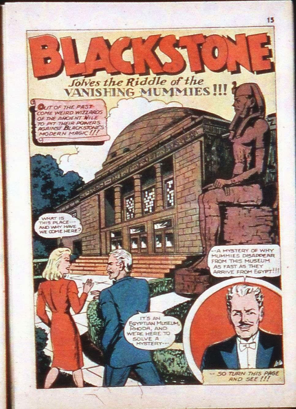 Ominous Octopus Omnibus: BLACKSTONE MASTER MAGICIAN #3