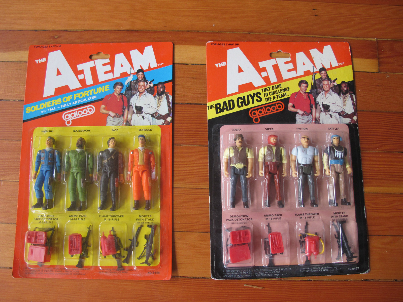 bunchojunk: A-Team Bad Guys Figures