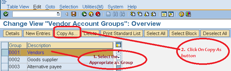 SAP MM : How to Create the Vendor Account Group ? | sapGyan.com