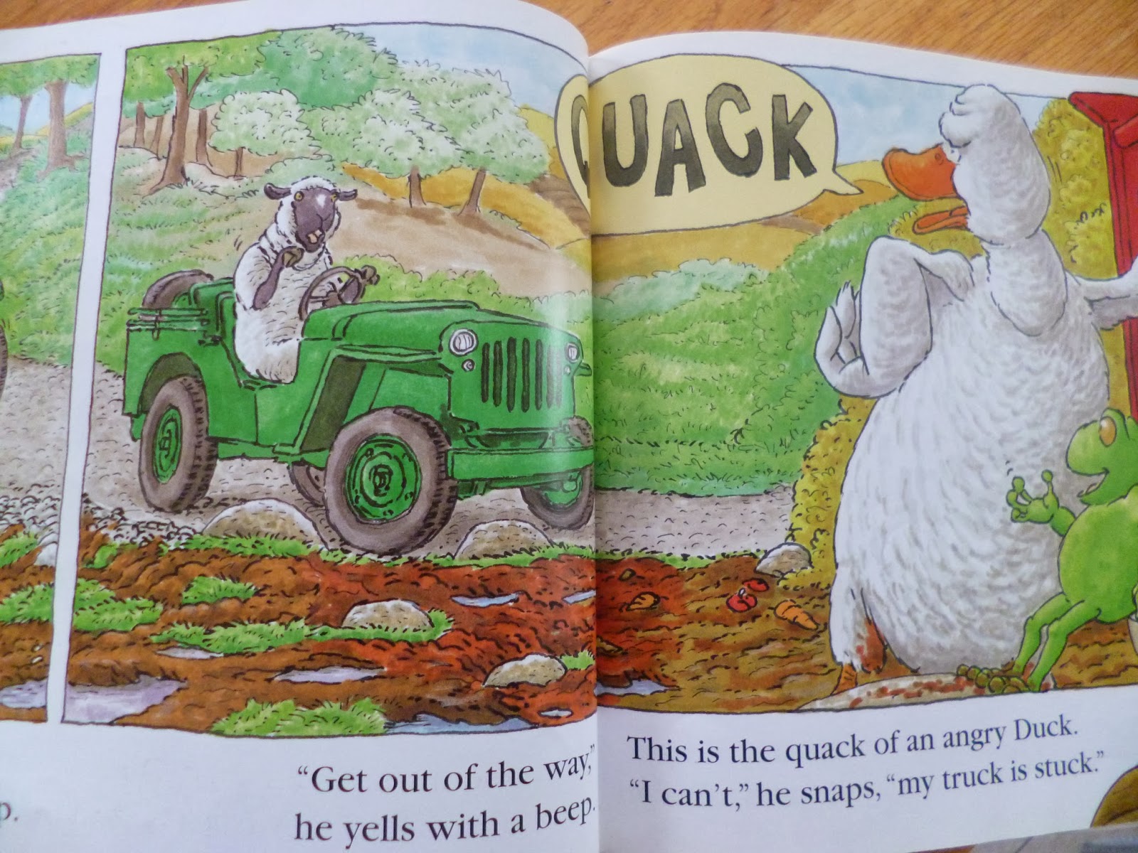 On the stripey couch on a Saturday morning: Duck in the Truck by Jez ...