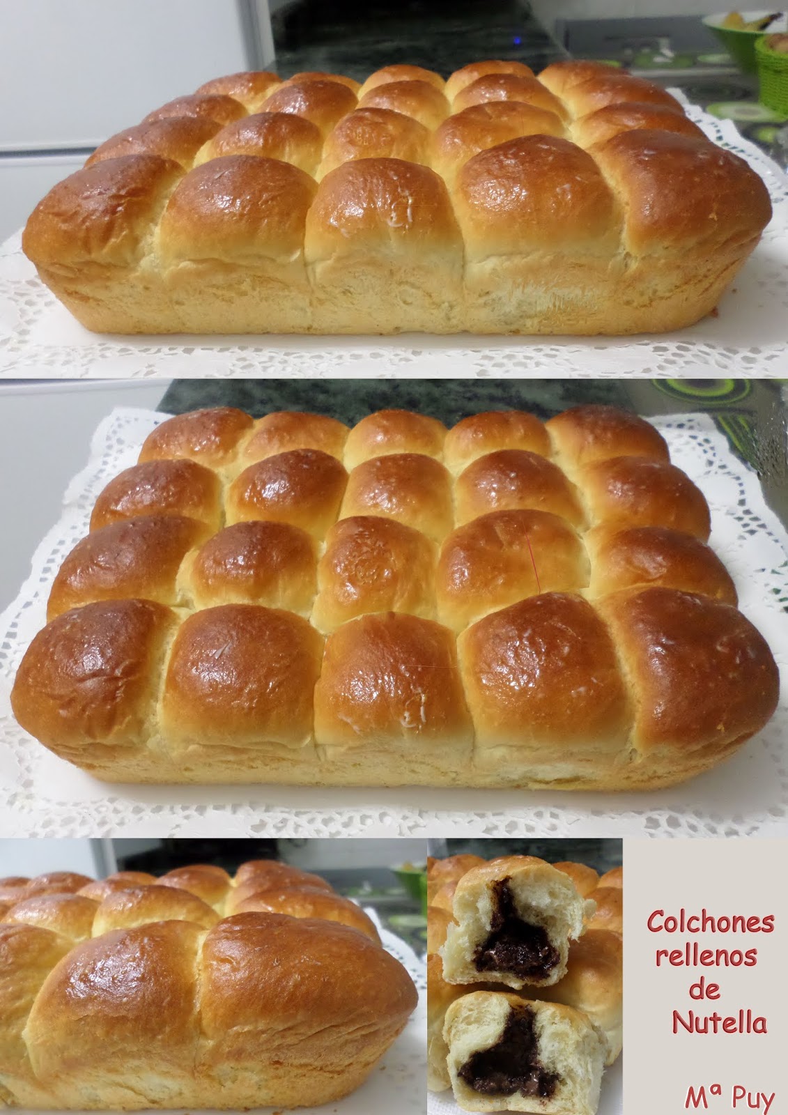 Mi pastelería: Colchones de naranja rellenos de Nutella