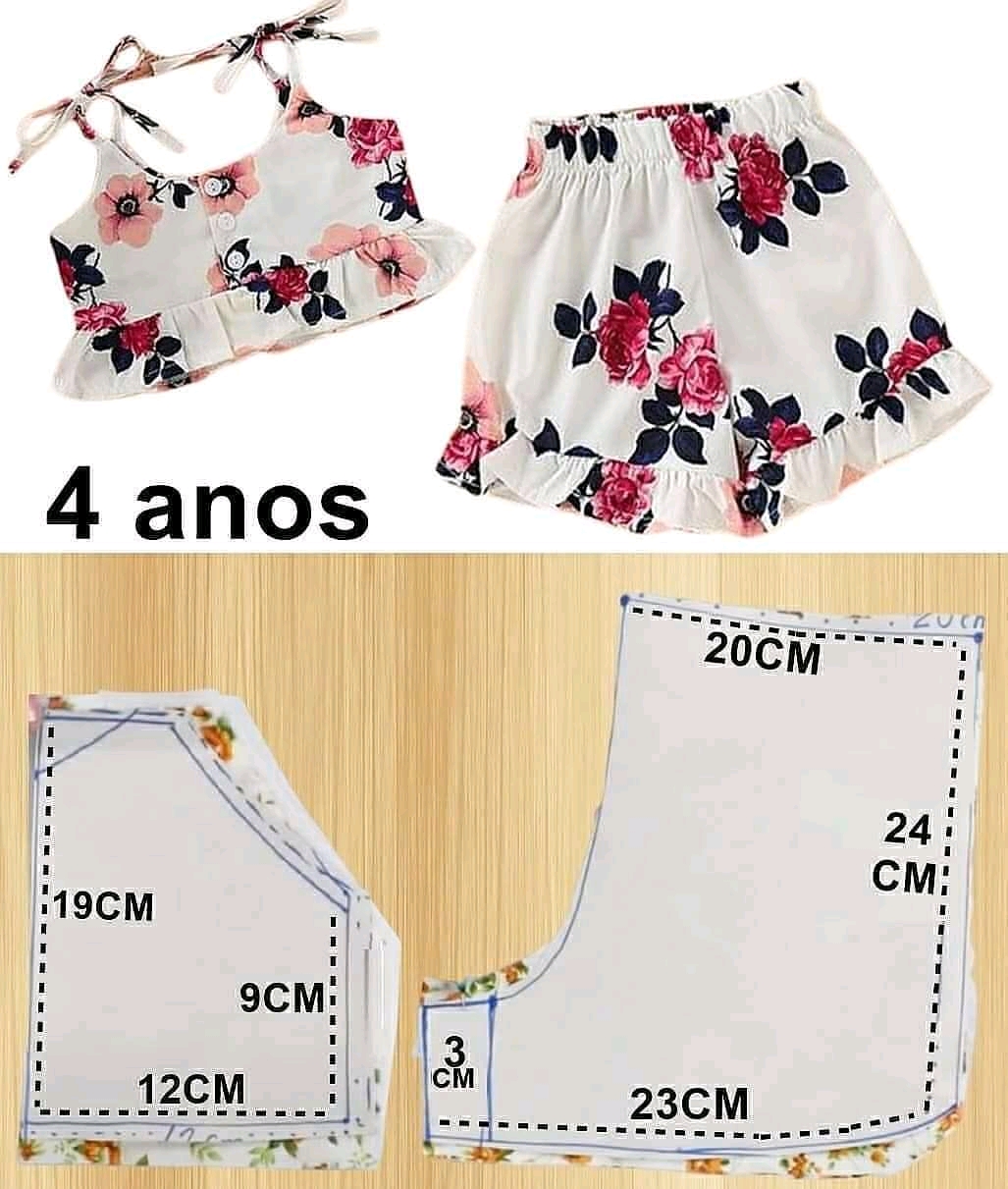 Diversos molde de roupas para imprimir grátis | Molde para imprimir