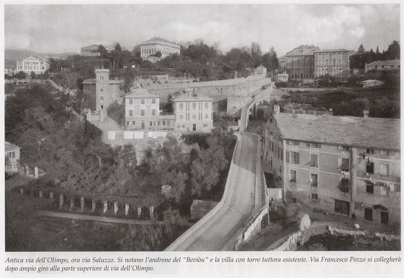 C'ERA UNA VOLTA GENOVA : Genova - La collina di Albaro