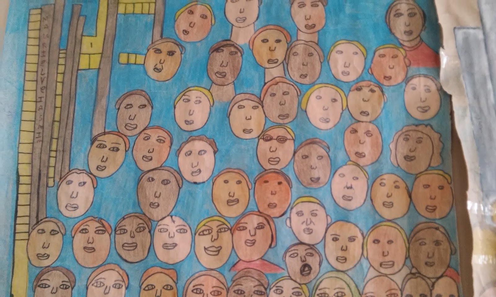 Artes Plásticas.: RELEITURA, "OS OPERÁRIOS", TARSILA DO AMARAL