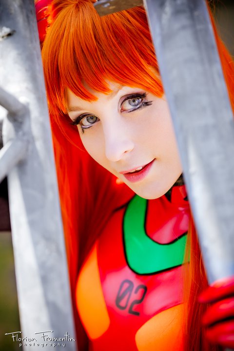 The Incredible Stuffs: Adorable Asuka cosplay from Neon Genesis Evangelion