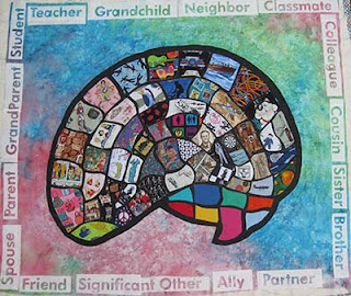 Gefilte Quilt: Bruce Jenner and a Stained Glass Brain Quilt Tutorial