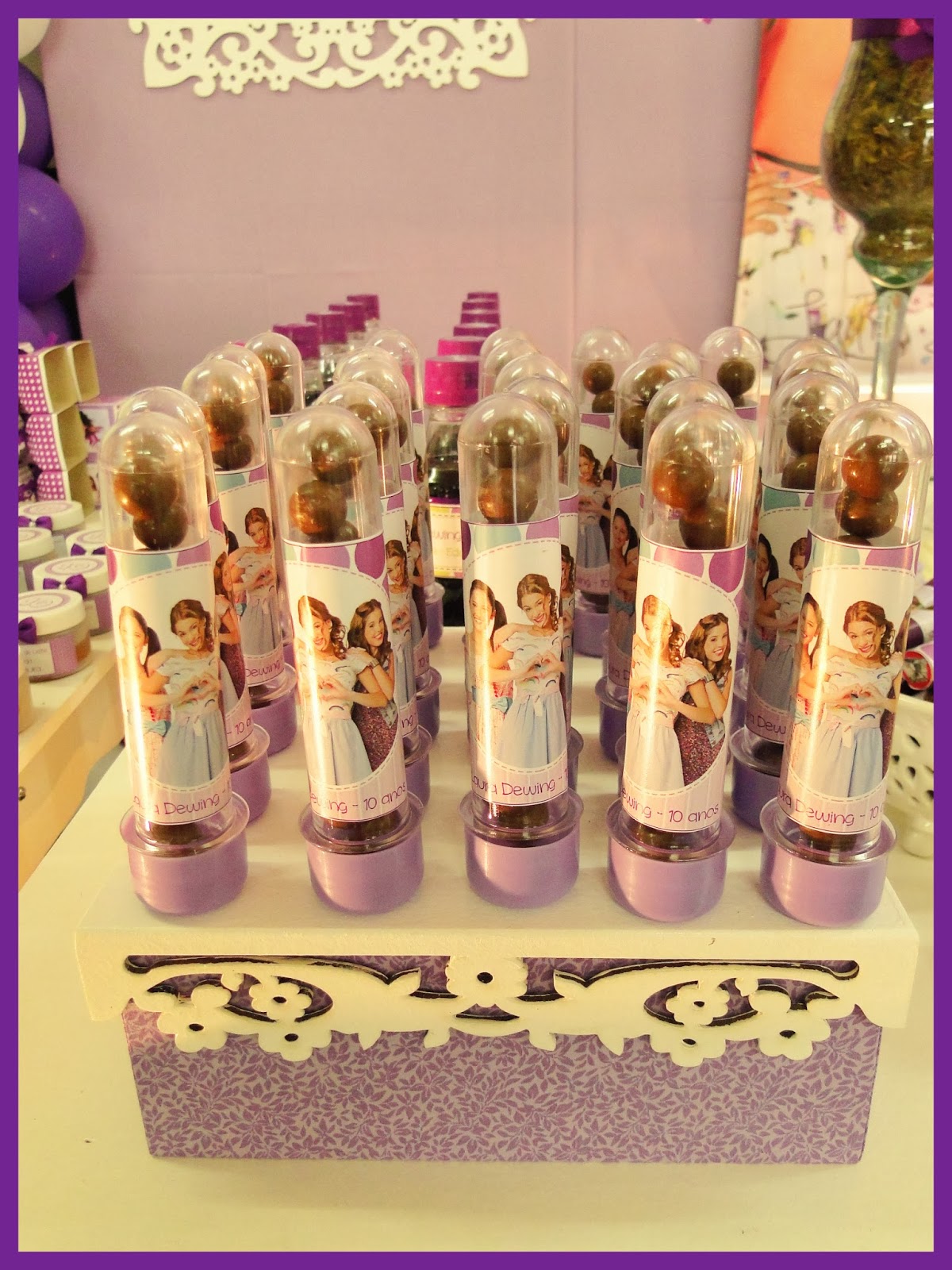 Festejar Ateliê de Festas e Lembrancinhas: Violetta para Laura Dewing