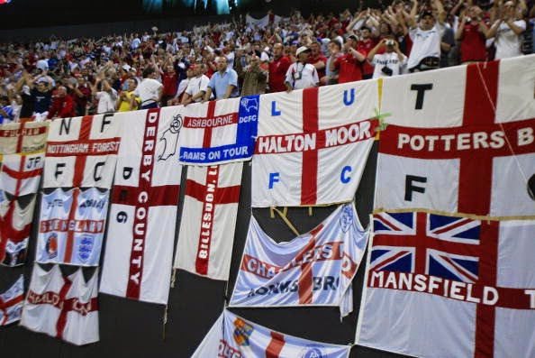 The Union Jack used to be so popular even into the 90s in soccer games ...