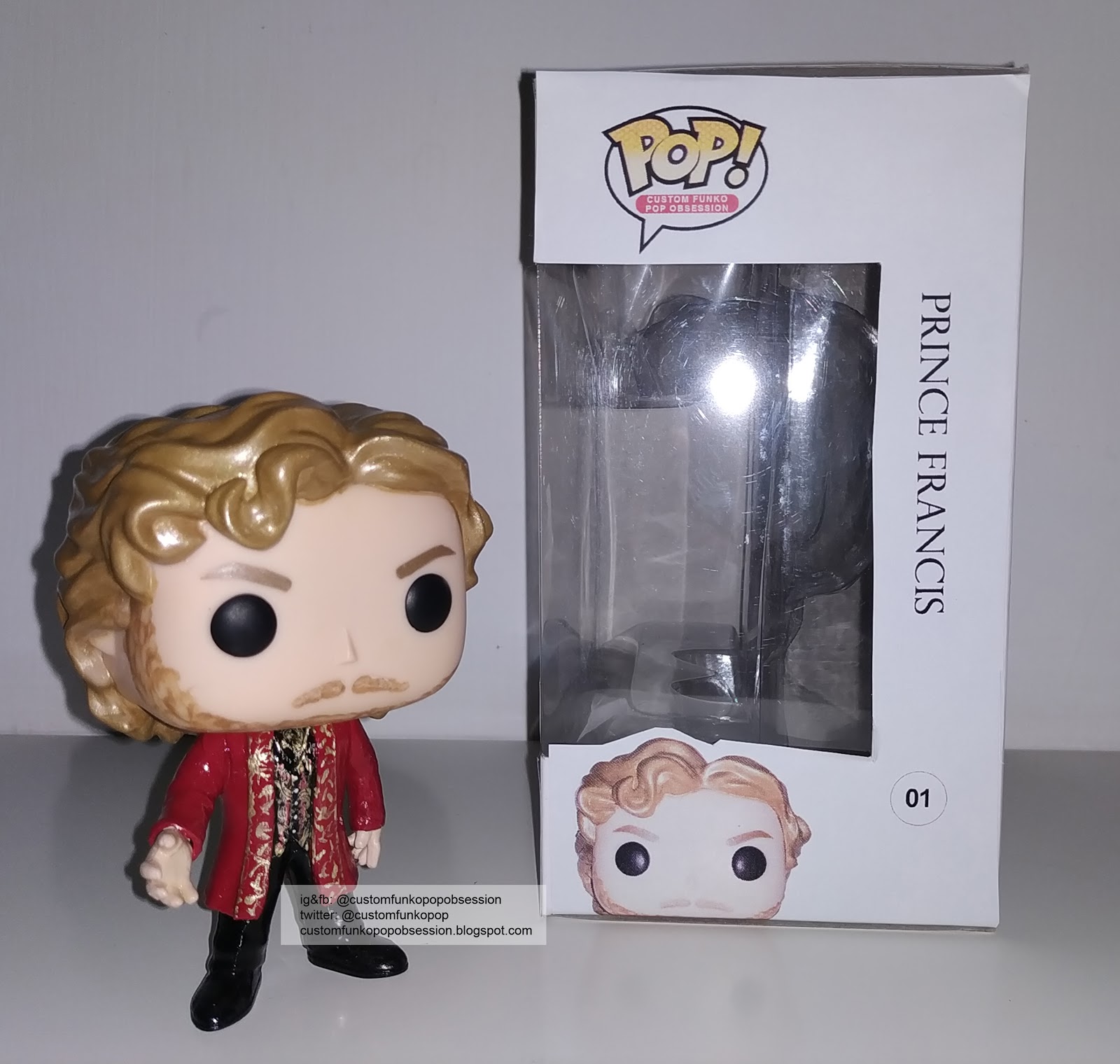 Reign Custom Funko Pop Of Prince Francis