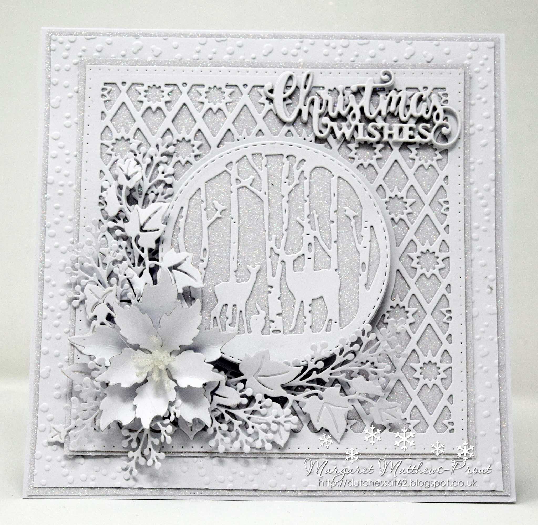 dutchess: all white christmas card...