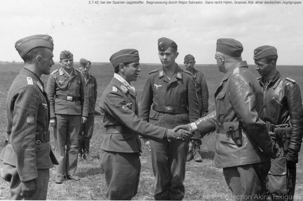 Ritterkreuzträger: Greim and Grasser at Award Ceremony for 15 ...