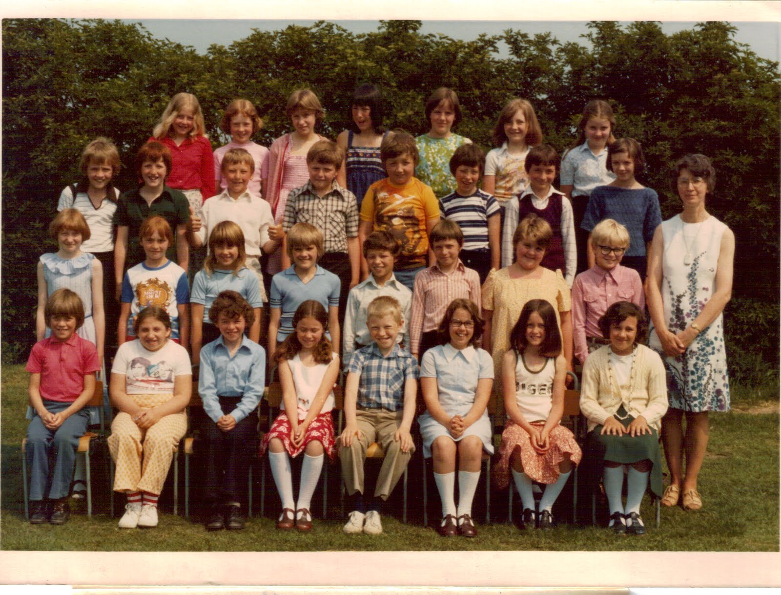 Newbold Verdon Primary School: Miss.Broomfield's Class 1978