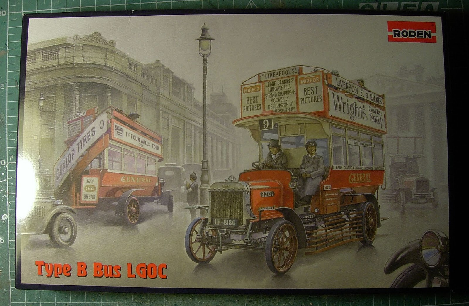 The Mad Hamster's Modelling: Inbox - Roden - Type B Bus LGOC (1914 ...