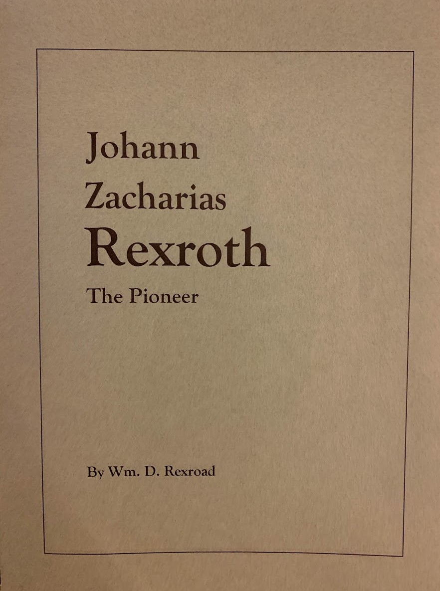 Nancy's Family Stories: Newsworthy - Johann Zachariah Rexroad - my 5th ...