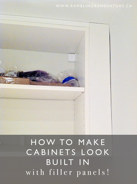 How To Make IKEA Kitchen Cabinets Look Built In (and DIY Ikea PAX ...
