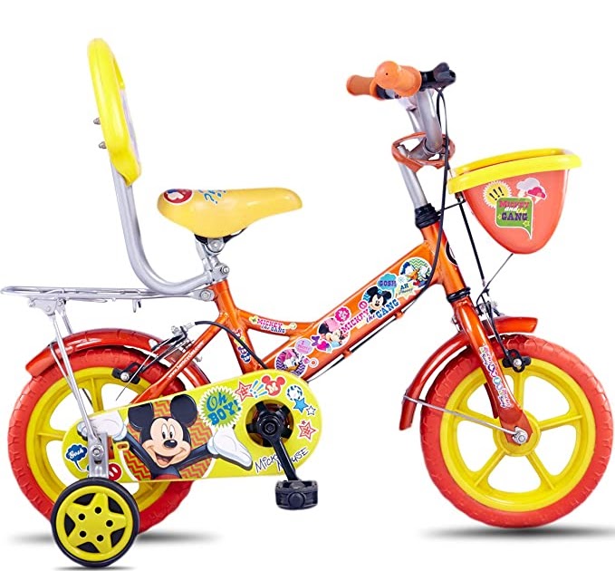 Hero Disney 12T Mickey Junior Cycle with Carrier