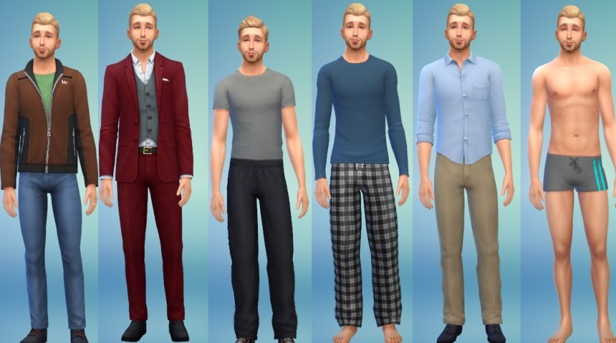 My Sims 4 CAS - Ryan Gosling - Imagination Sims 4 CAS