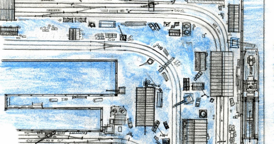 SodorModelRailroading: Brendam Docks Layout Plans