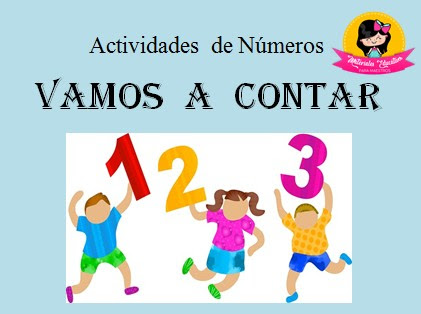 Educando con la Maestra: Actividades de números/ fichas para contar/ vamos a contar