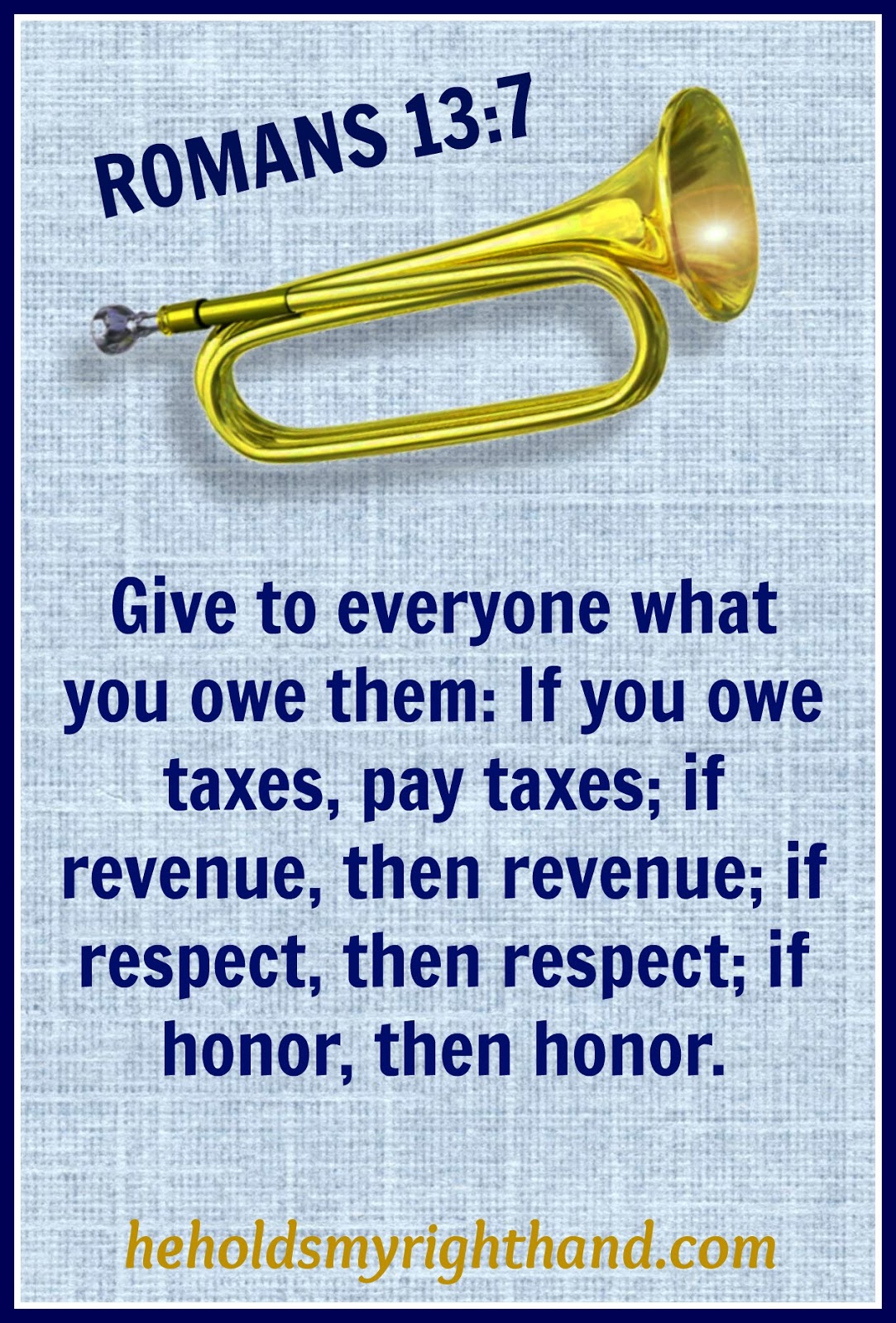 He Holds My Right Hand: Giving Honor On Memorial Day