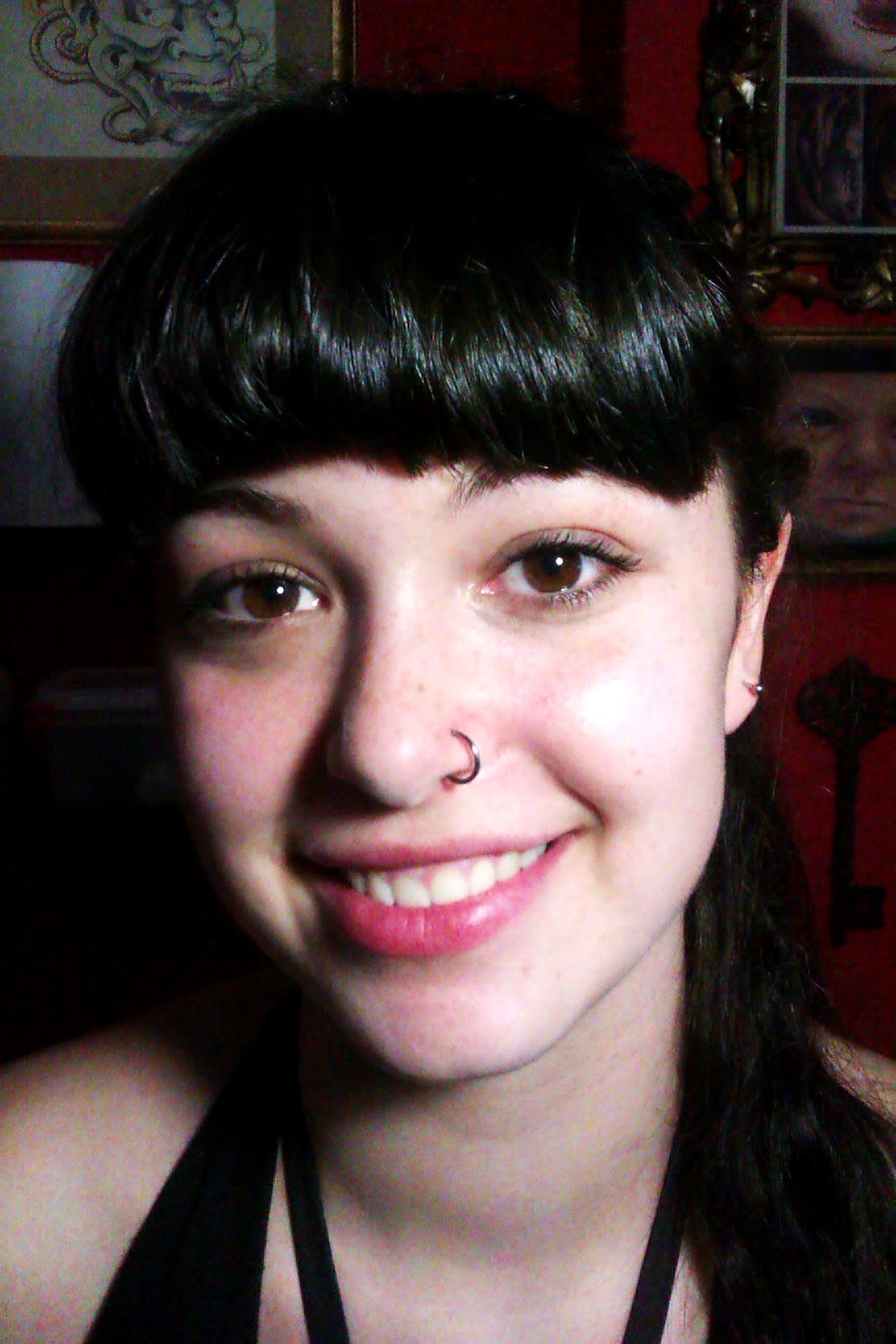 Body piercing, scarification, body modification works: nose rings
