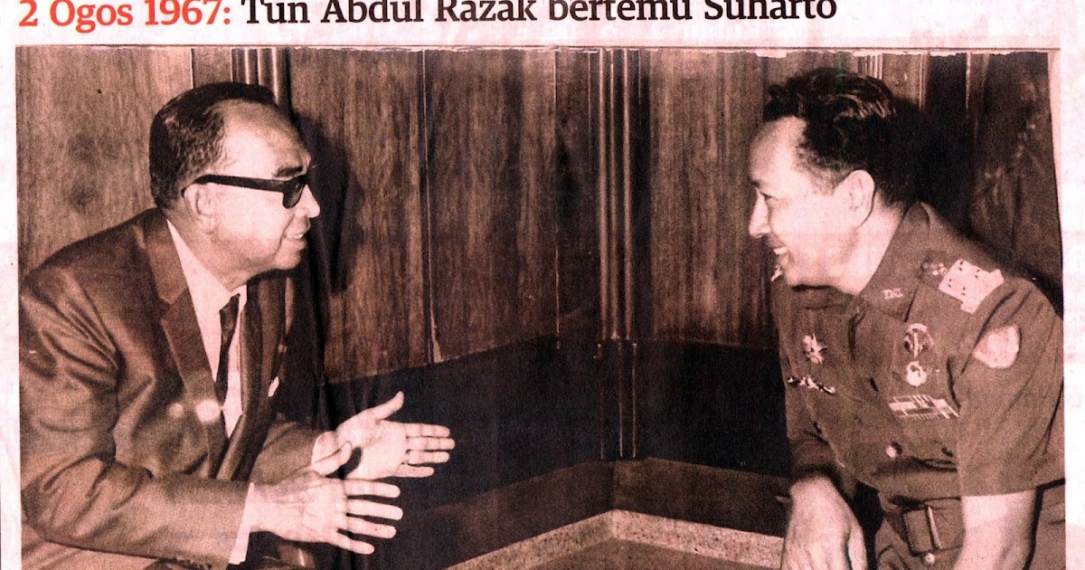 Sejarah-ahmadyaakob.com: TUN ABDUL RAZAK BERTEMU SUHARTO