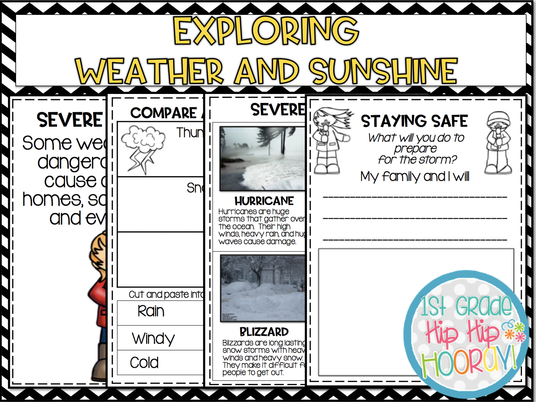 1st Grade Hip Hip Hooray!: Weather! Let's Discover!!