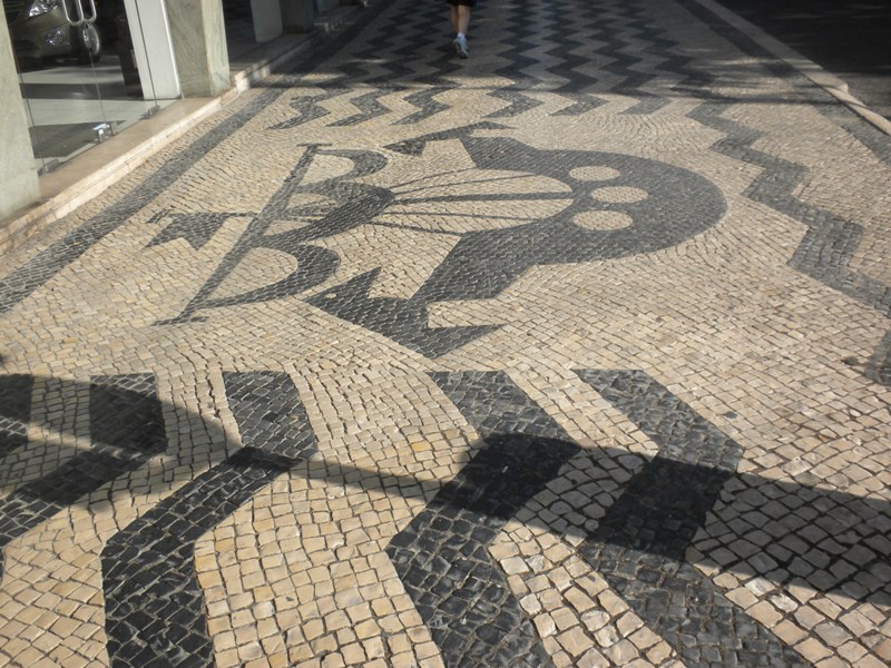 biostatprof: Lisbon Sidewalk Tile Patterns