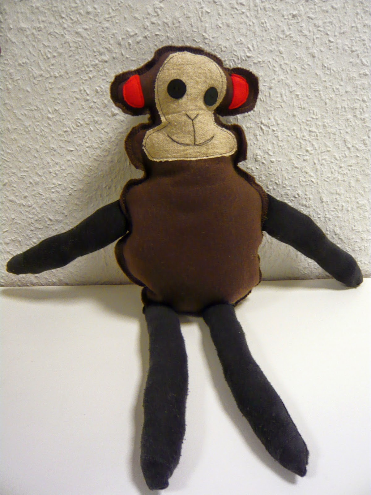 Stich&Farben: Tolle Resultate, der erste Affe und eine Nähanleitung!