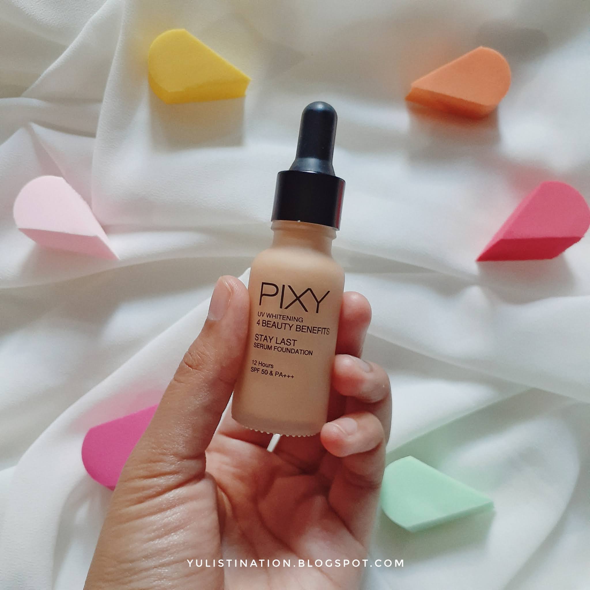 REVIEW : Pixy Stay Last Serum Foundation (04 Golden Tan) - The ...