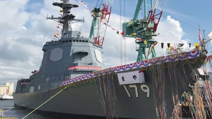 Japan receives, commissions first Maya-class Ballistic Missile Defense ...