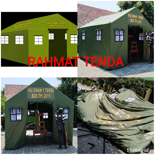 Tenda Posko Serbaguna ~ RAHMAT TENDA - JUAL TENDA PLETON, Tenda KEMAH ...