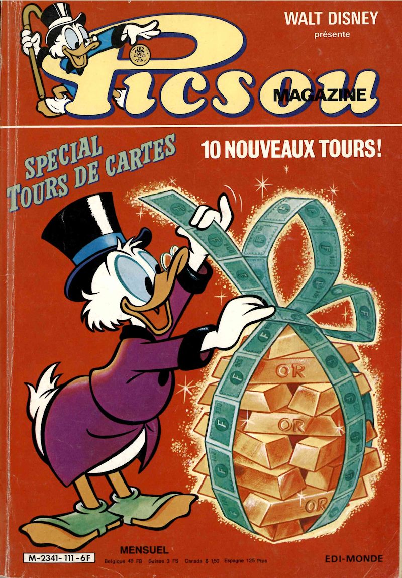 Le journal de Mickey: Picsou magazine 111