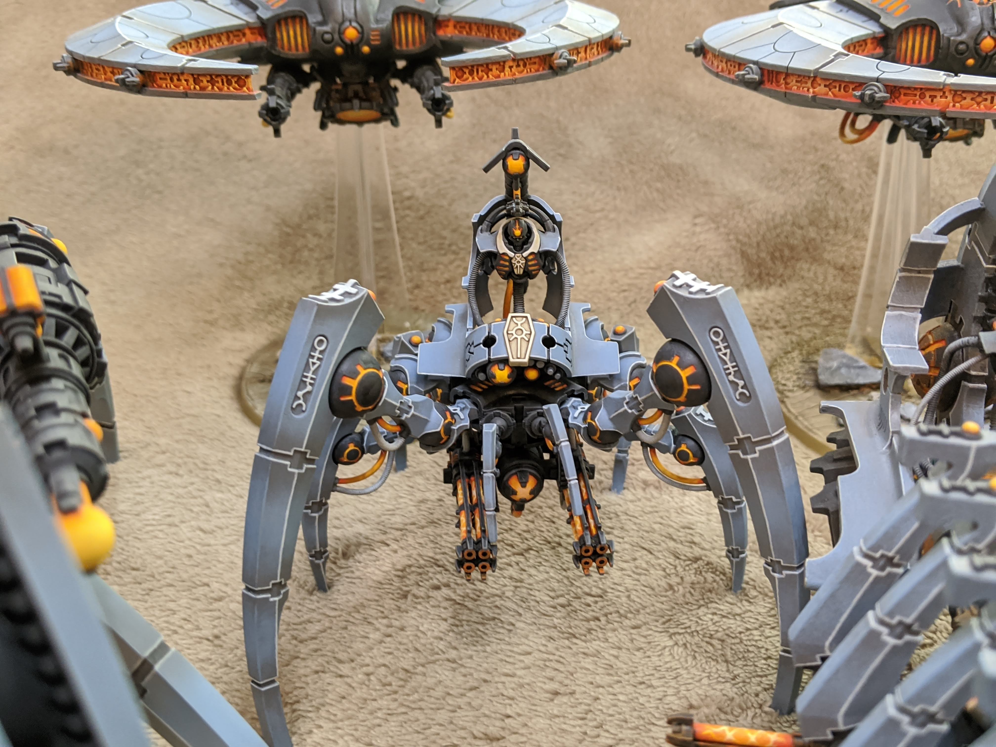 Necron Army Work in Progress pics: Pre-Indomitus Necron Family Album