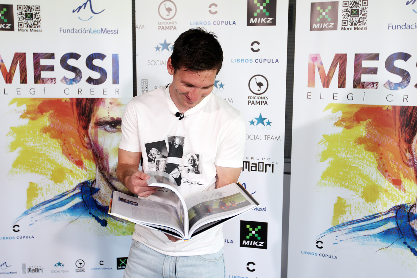 LIBROFUTBOL.com: “Messi, elegí creer”, el libro de la Fundación Messi