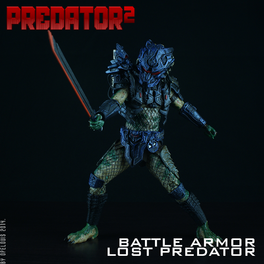 Opelouis's Toys Collection: NECA Predator 2 Battle Armor Lost Predator ...