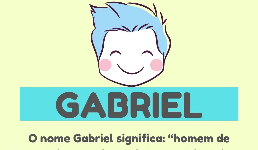 Significado de Nome : Significado nome Gabriel